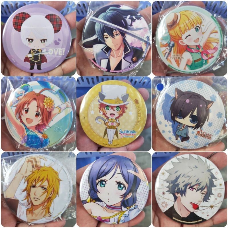 ( MS90 ) Móc Khóa + Huy Hiệu Nhân Vật Hoạt Hình Anime. | Shopee Việt Nam