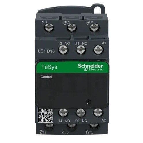 Khởi động từ LC1D18E7 Schneider - 3P(3NO) - 18A - AC-3/AC-3e - 440V ...