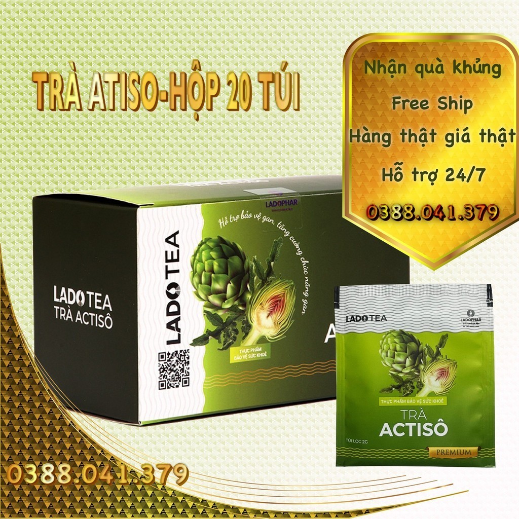 [Atiso cao cấp] Trà LadoActiso Premium – Hỗ trợ giải độc gan, thanh lọc ...
