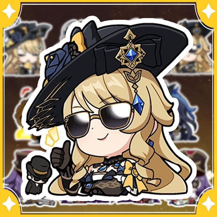 [Genshin Impact] Sticker Navia, Chevreuse và Clorinde (14 hình ...