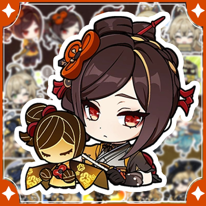 [Genshin Impact] Sticker Chiori, Navia và Kirara (20 hình) | Shopee ...
