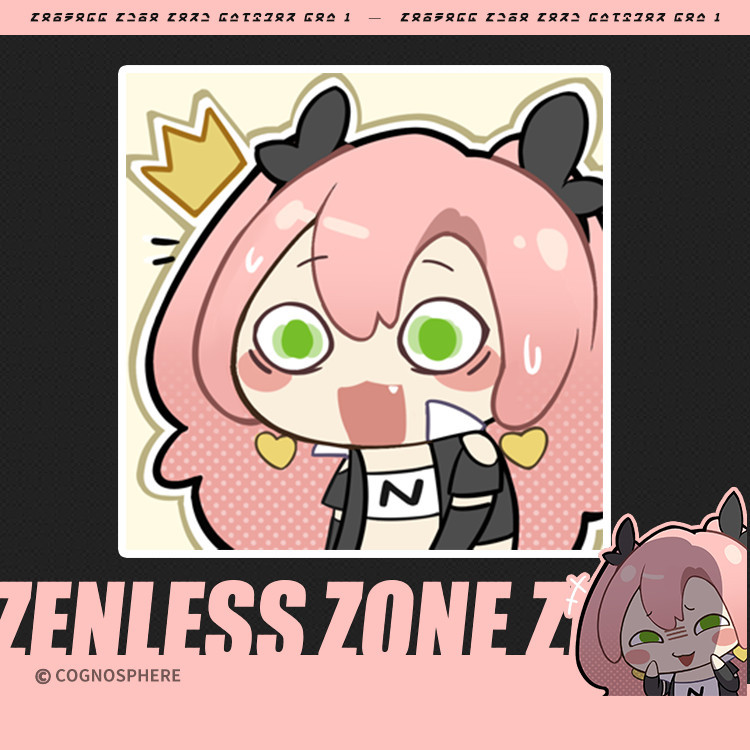 [Zenless Zone Zero] Sticker ZZZ - Hình dán Nicole, Anby và Billy ...