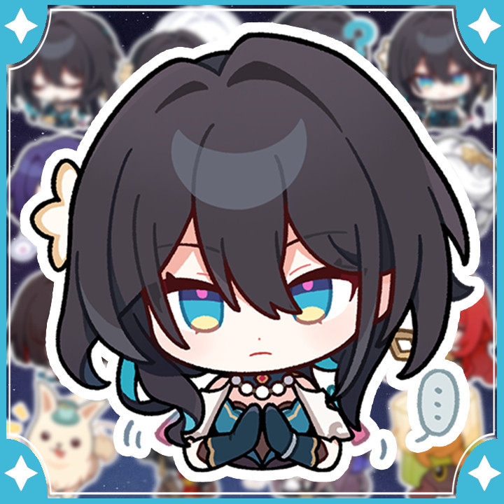 [Honkai Star Rail] Sticker Ruan Mei, Dr.Ratio, Xueyi, Himeko và Herta ...