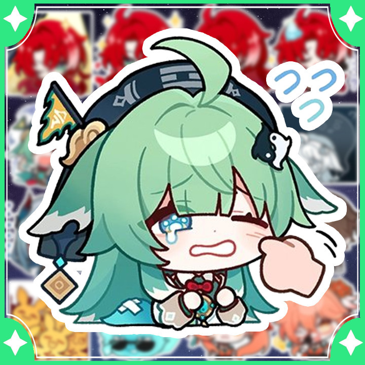 [Honkai Star Rail] Sticker Argenti, Huohuo, Hanya, Guinaifen và chú ...