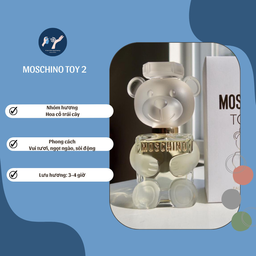 Nước hoa Nữ Mo schino Toy 2 For Woman (100ml) | Shopee Việt Nam