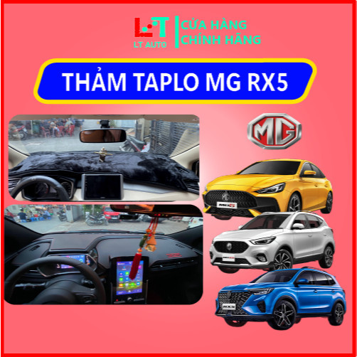 Thảm taplo MG RX5 2022 2023 2024 Da carbon, Da vân gỗ đen, Nhung cừu cao cấp chuẩn form | Shopee ...