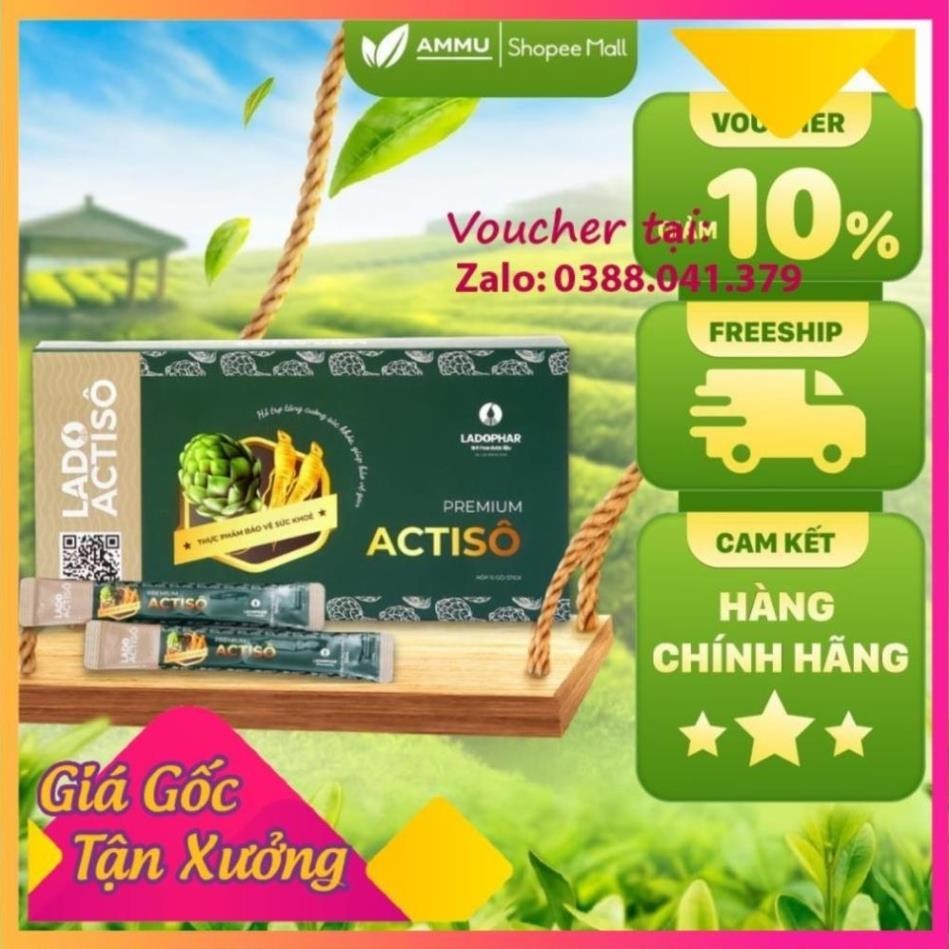 [Atiso cao cấp] Cao nước Lado Actisô Premium Actisô Ladophar Hộp 10 Gói ...