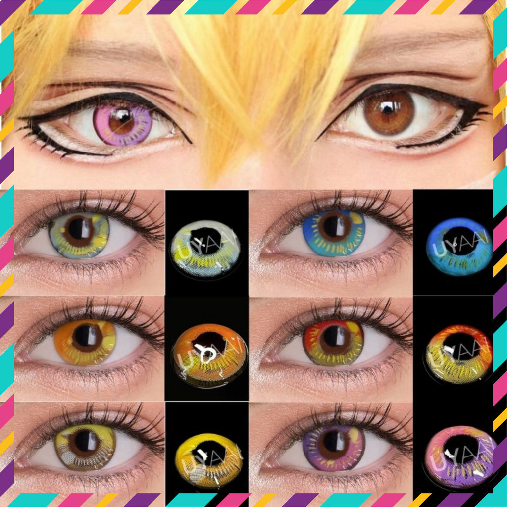 [Miu Cosplay] [Sẵn] Lens cosplay mã Coscon - Kính áp tròng hóa trang ...