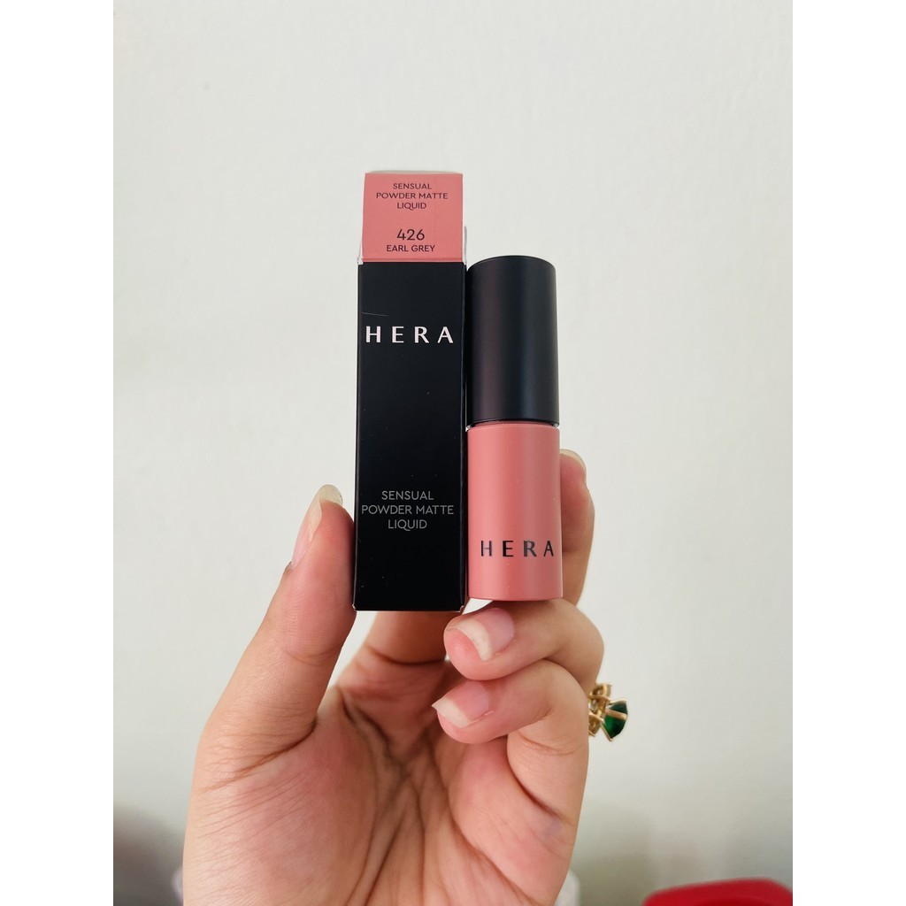 Son Hera 𝗦𝗲𝗻𝘀𝘂𝗮𝗹 𝗣𝗼𝘄𝗱𝗲𝗿 𝗠𝗮𝘁𝘁𝗲 𝗟𝗶𝗾𝘂𝗶𝗱 màu 𝟰𝟮𝟲 #EarlGray | Shopee Việt Nam