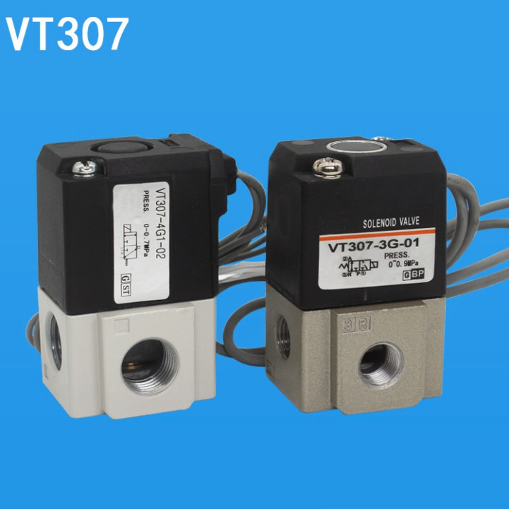 Van điện từ khí nén 3/2 3 cửa SMC VT-307 | Shopee Việt Nam
