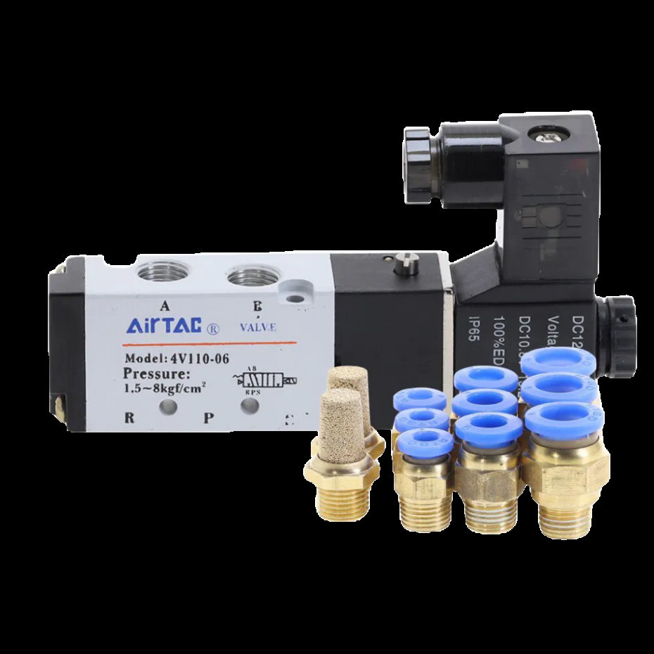 Van Điện Từ Khí Nén Airtac 4V110-06 van điều khiển khí | Shopee Việt Nam