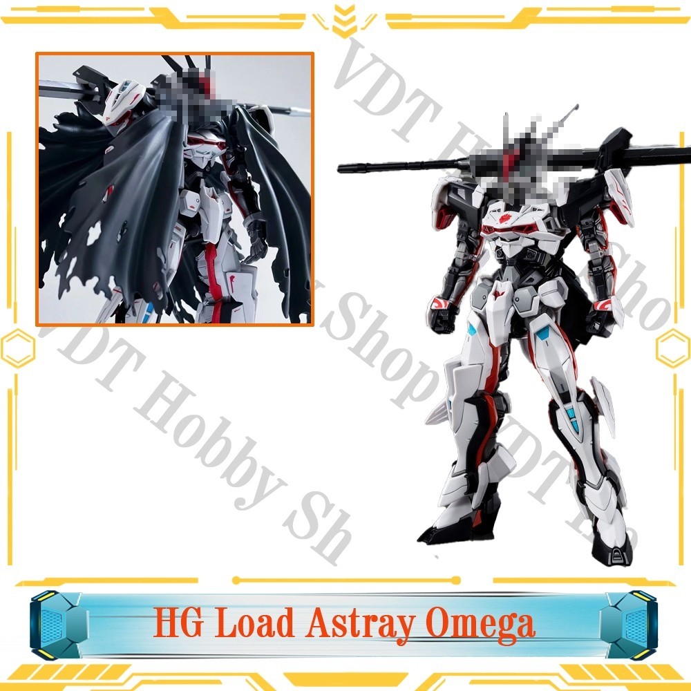 Mô hình lắp ráp HG Load Astray Omega + Áo Choàng ( tặng kèm decal nước ...