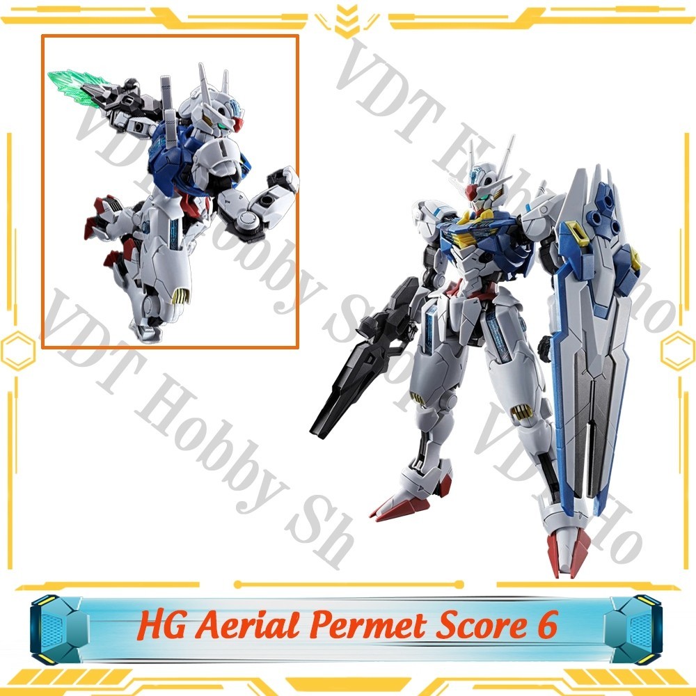 Mô hình lắp ráp HG 03D Aerial Permet Score Six ( tặng kèm x2 base ...