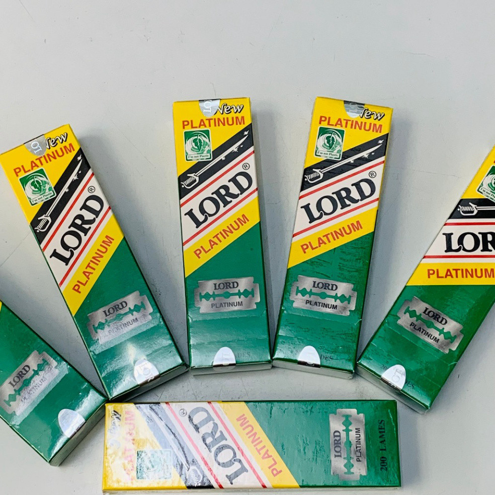 Dao lam cạo râu Lord hộp 200 lưỡi | Shopee Việt Nam