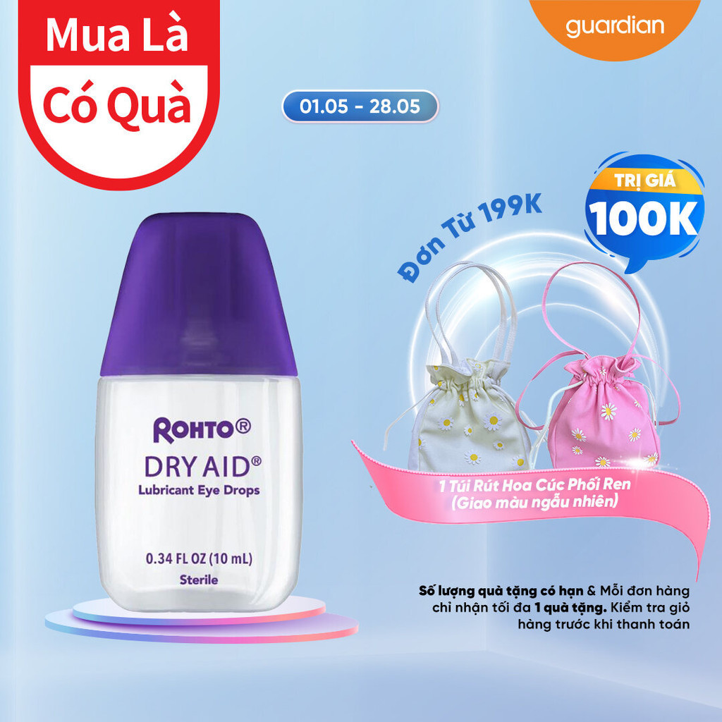 Dung Dịch Nhỏ Mắt Rohto Dry Aid 10ml | Shopee Việt Nam