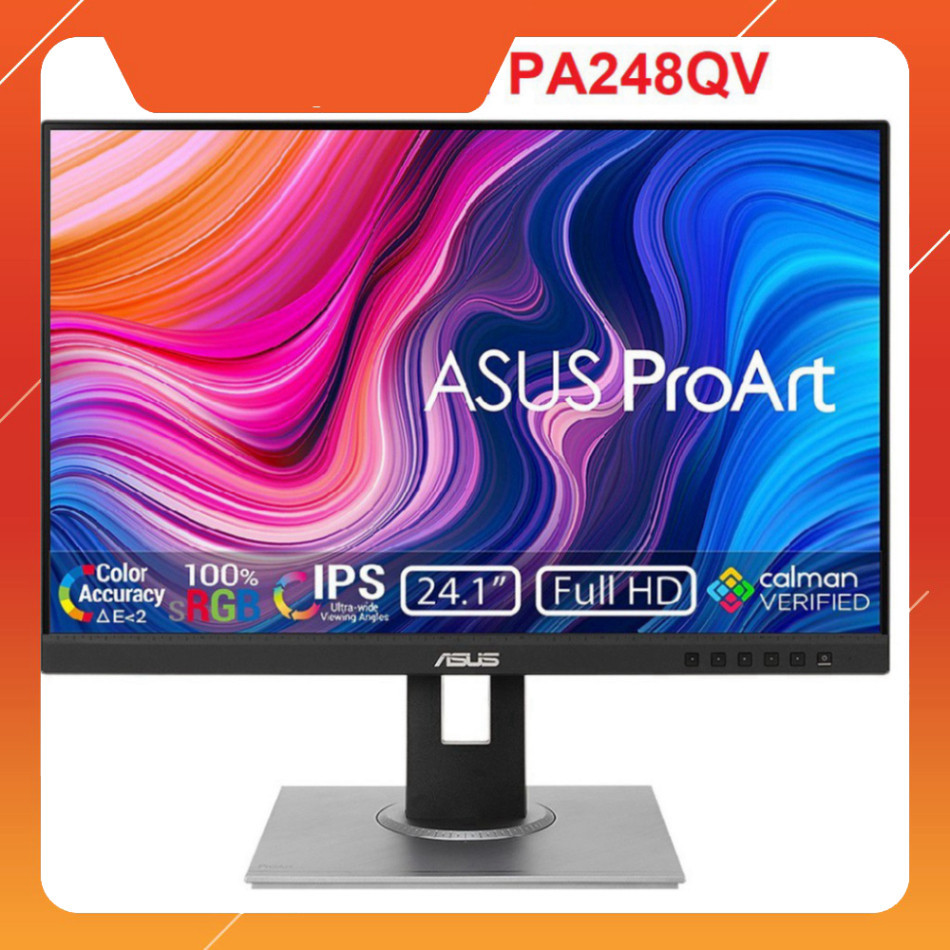 Màn Hình Chuyên Nghiệp Asus Proart PA248QV 24.1" IPS WUXGA 100% Srgb ...