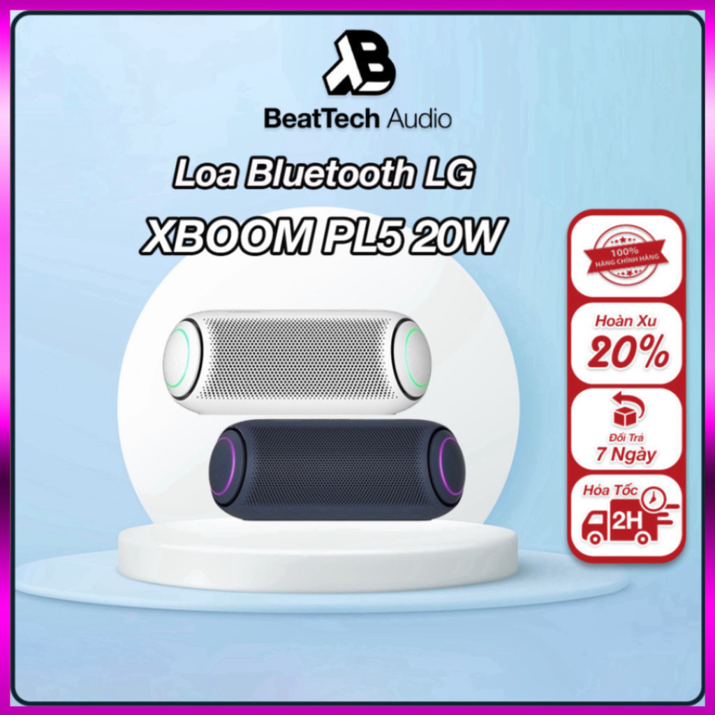 Loa Bluetooth XBOOM LG PL5 20W Hàng chính hãng nguyên seal bảo hành 12 ...