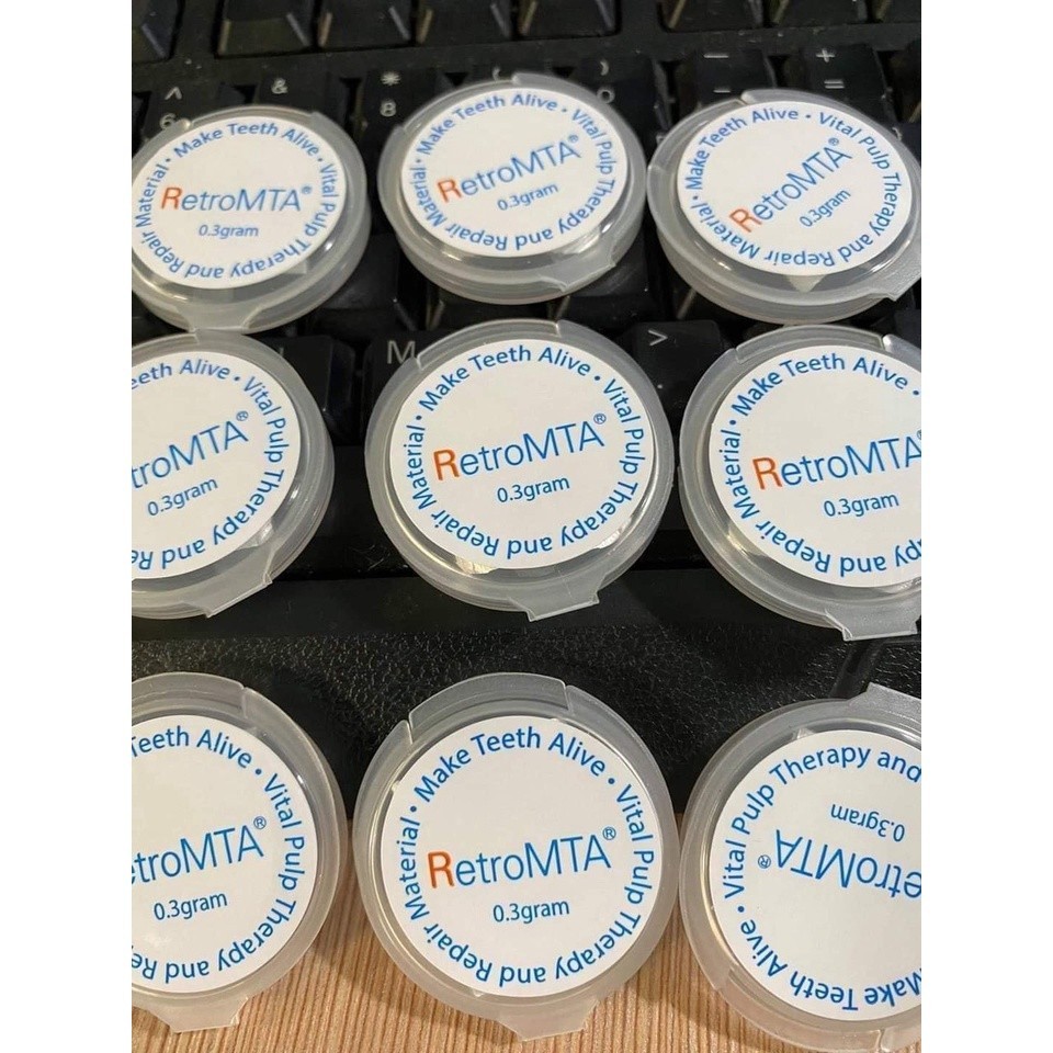 Retro MTA Hàn Quốc che tuỷ hoặc vá sàn tuỷ, trám lót 0.3g | Shopee Việt Nam