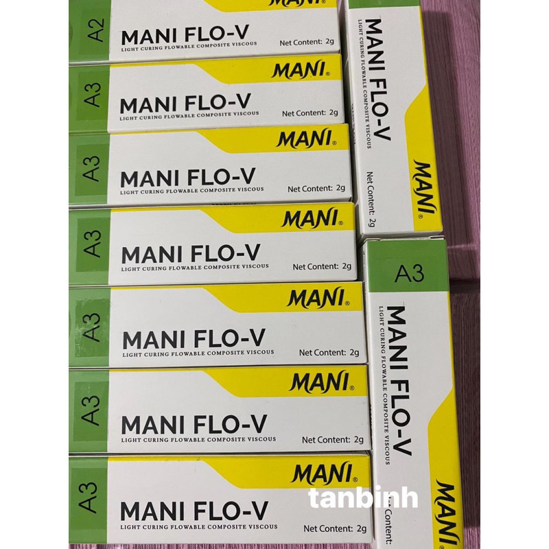 Composite Mani Flo-V capo Nhật bản trám cổ răng tại nha khoa | Shopee ...