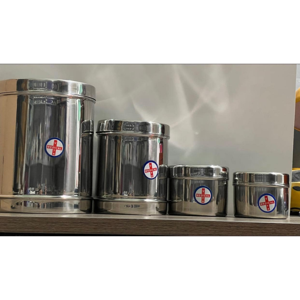 Hộp đựng gòn inox, lon gòn | Shopee Việt Nam