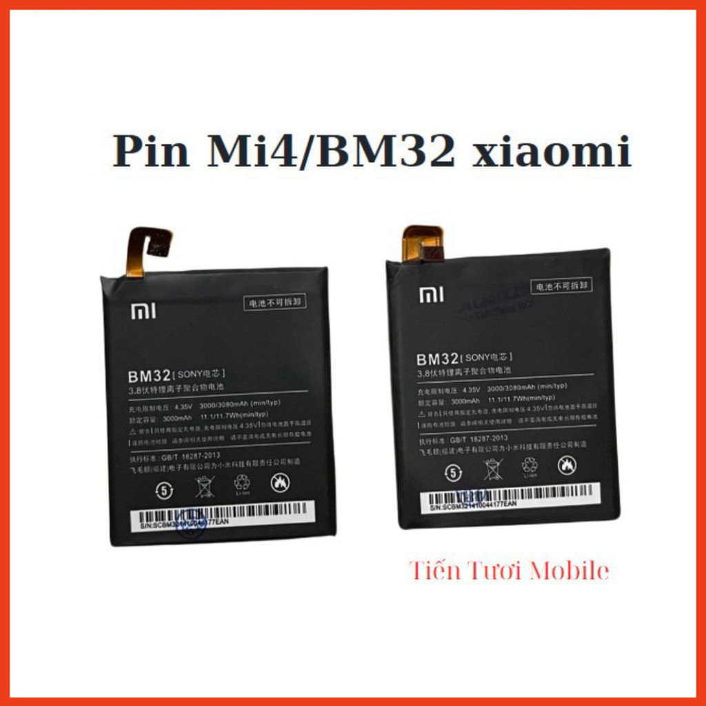 Pin Bm32,mi4 xiaomi,pin mới dùng để thay thế dùng để thay thế mới ...