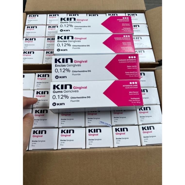 Kem Đánh Răng Kin Gingival Chlorhexidine (75ml x 90g) | Shopee Việt Nam