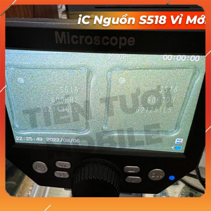 ic nguồn S518 ic mới dùng cho kỹ thuật sửa chữa điện thoại | Shopee ...