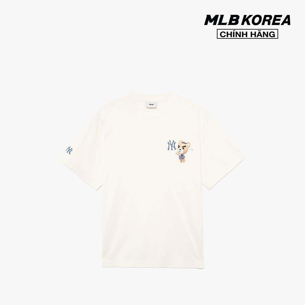 MLB - Áo thun unisex cổ tròn tay ngắn thời trang 3ATSE0134-50CRS ...