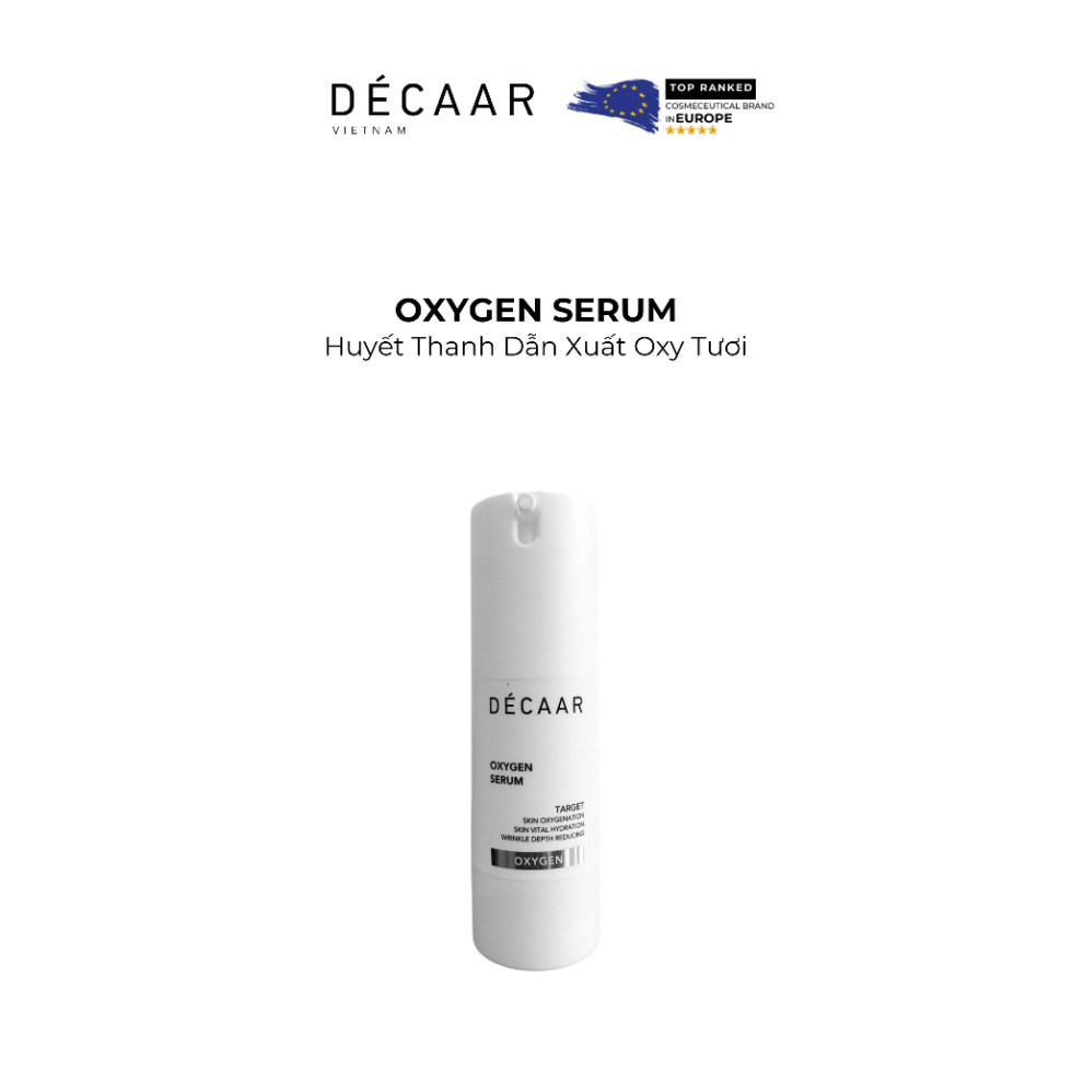 [CHÍNH HÃNG] Huyết Thanh Dẫn Xuất Oxy Tươi Décaar Oxygen Serum | Shopee Việt Nam
