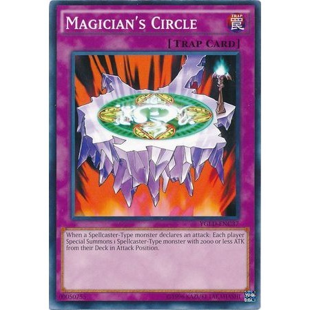 [ Bài Yugioh Chính Hãng ] Magician's Circle - YGLD-ENC37 - Common Unlimited | Shopee Việt Nam