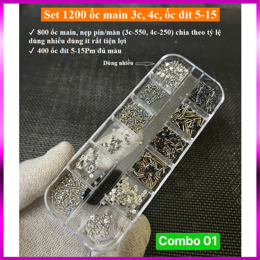 (Hot) Hộp ốc 3 cạnh , 4 cạnh, ốc đít 5-15Prm (1200c) | Shopee Việt Nam