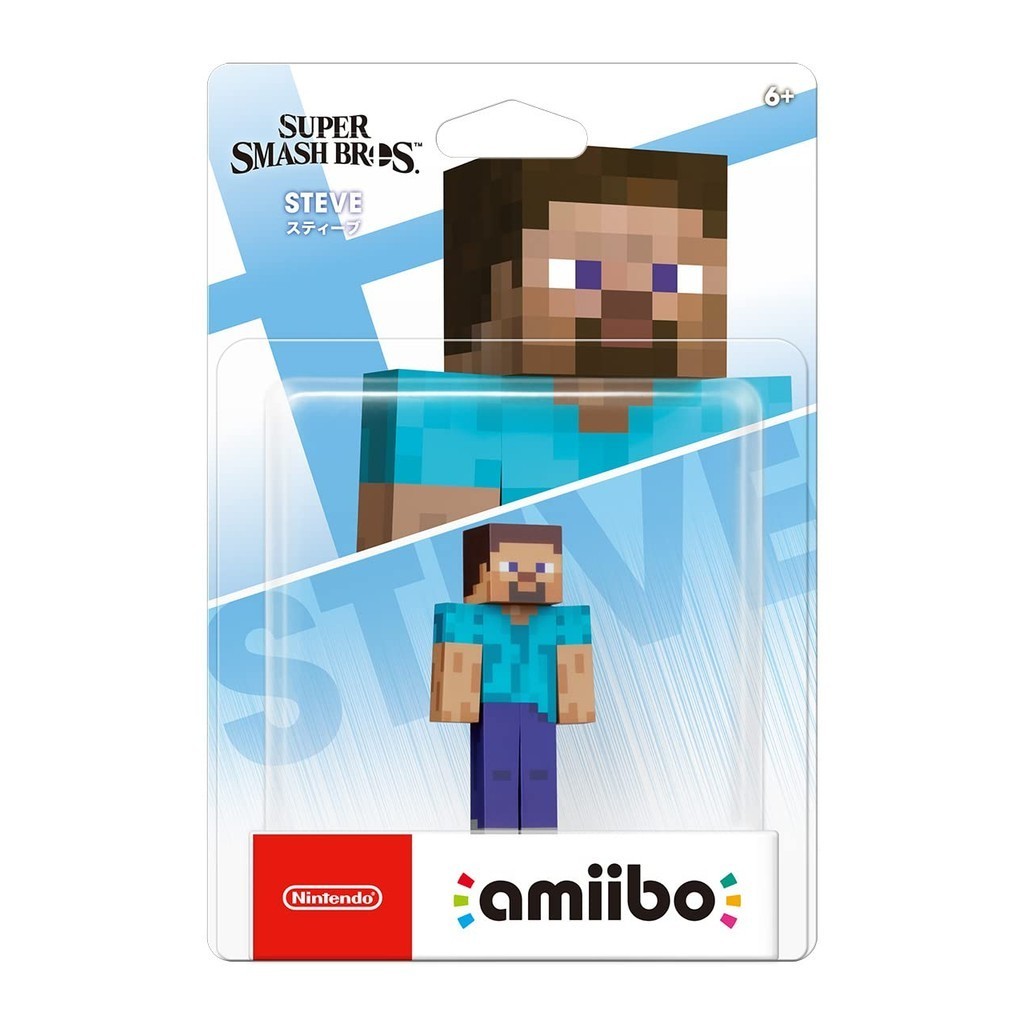 amiibo Steve (Loạt phim Super Smash Bros.) [Direct from Japan] | Shopee ...