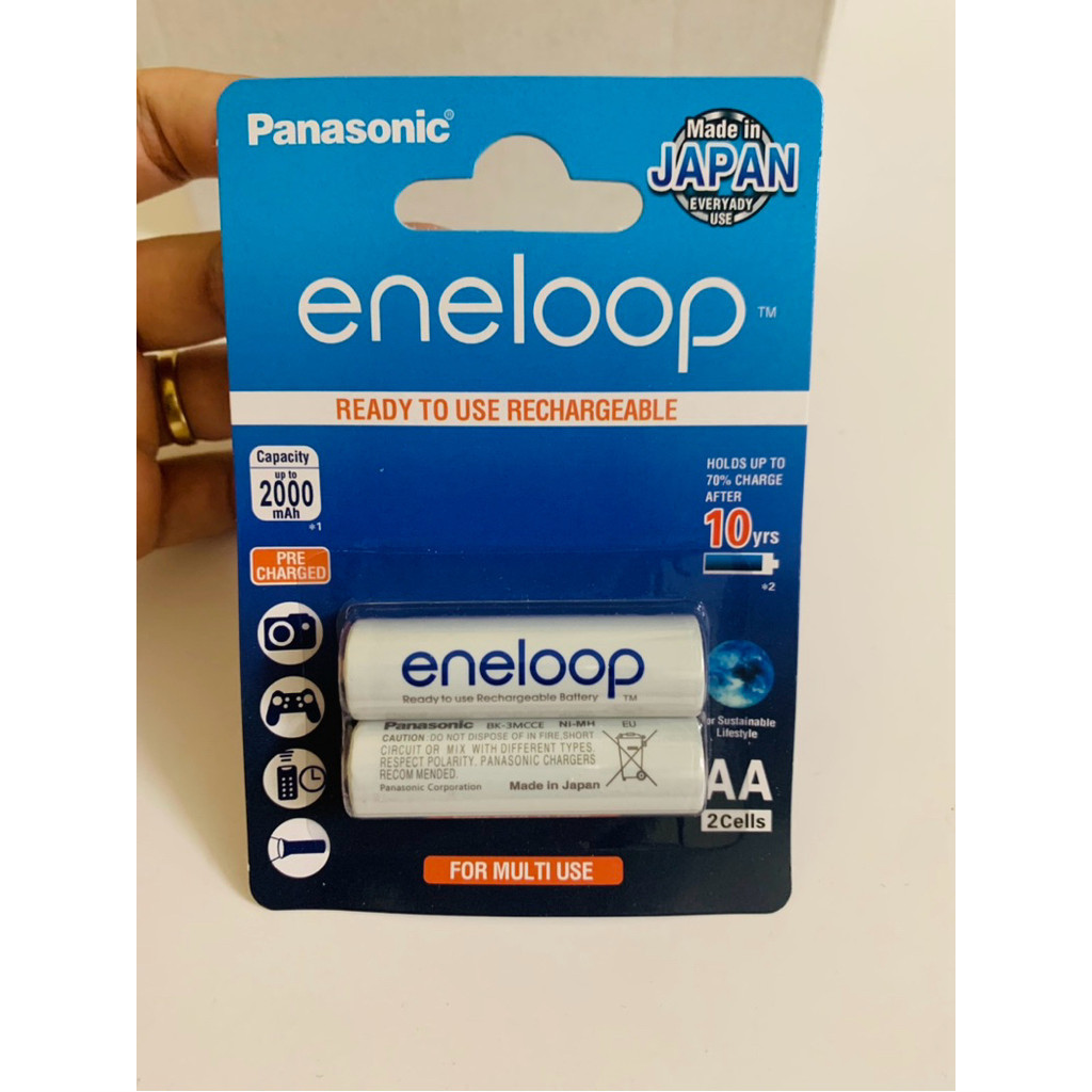 Vỉ 2 Viên Pin Sạc Eneloop AA Made In Japan 2000 mAh - Hàng chính hãng ...