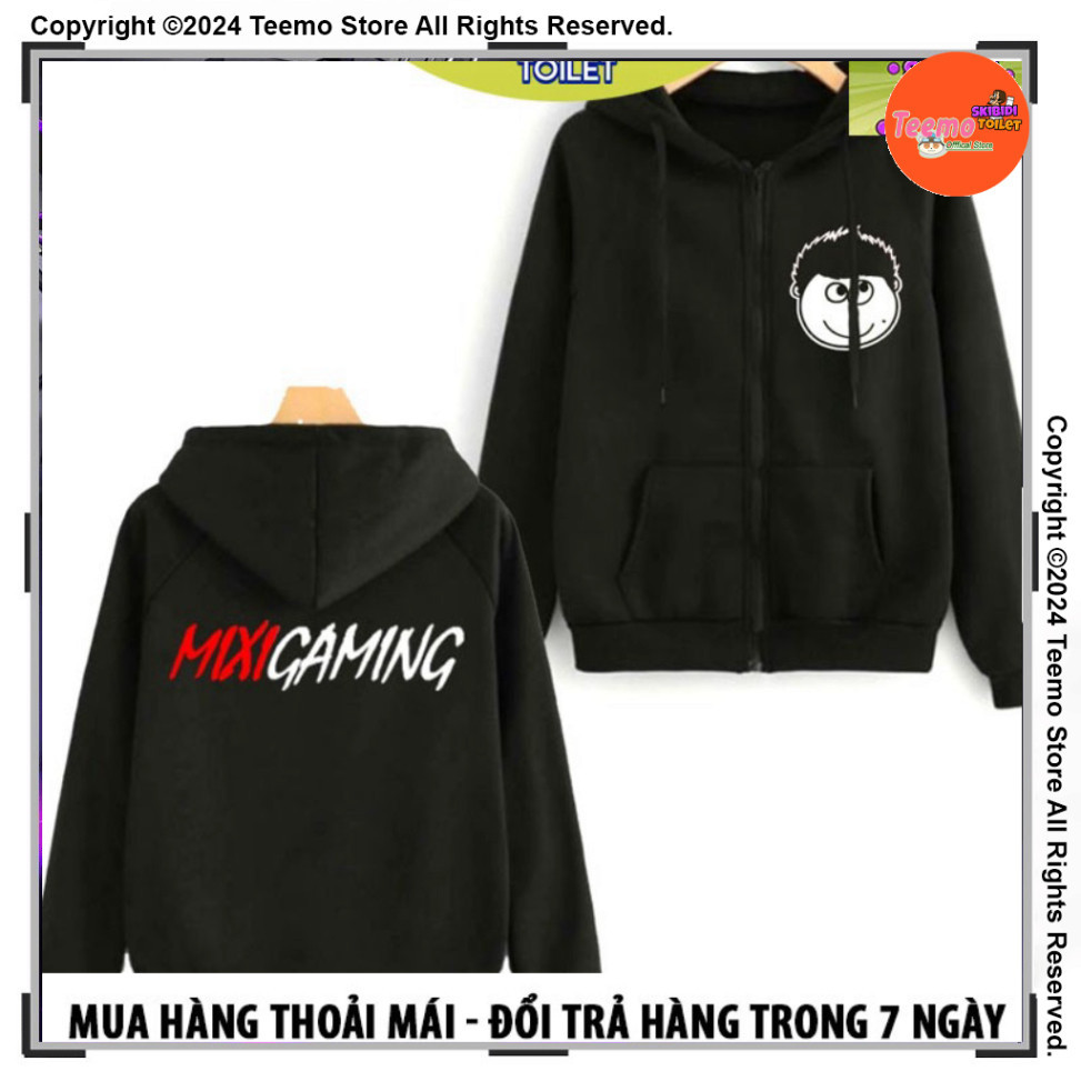 áo Mixi Gaming 🎁 freeship 🎁 áo Khoác mixi gaming - áo độ mixi in theo yêu cầu TeemoHN | Shopee ...