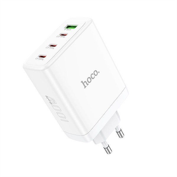 Cốc sạc nhanh Hoco N31 QC3.0+PD (1 USB+3 Type C) 100W | Shopee Việt Nam