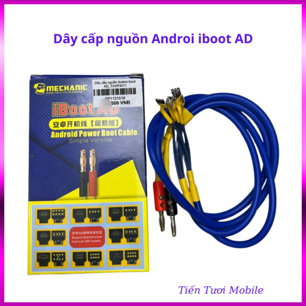 dây cấp nguồn Androi iboot AD | Shopee Việt Nam