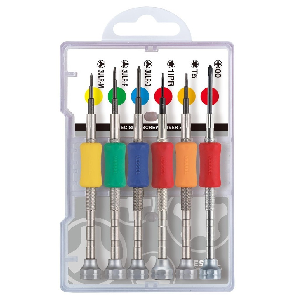 VESSEL Special precision screwdriver set for Y type screws for ...