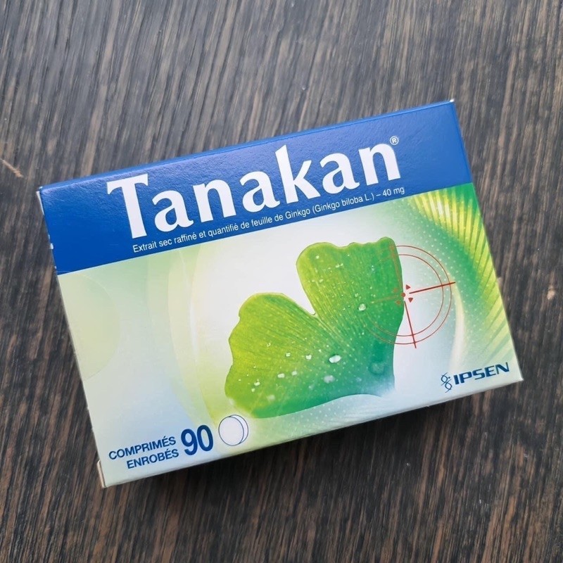Bổ não Tanakan Pháp 90 viên | Shopee Việt Nam