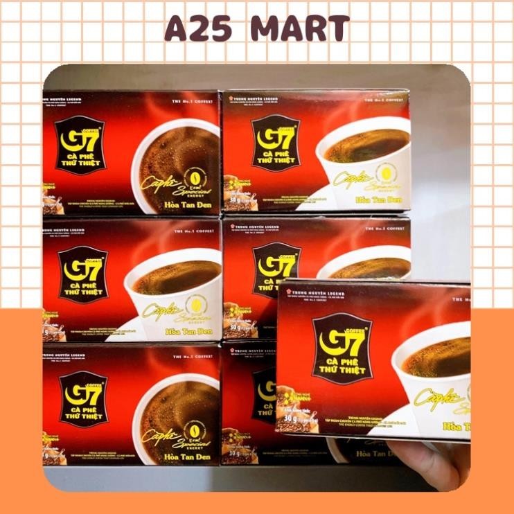 Cà Phê Đen Hòa Tan G7 Hộp 30g (15 Gói x 2g) | Shopee Việt Nam