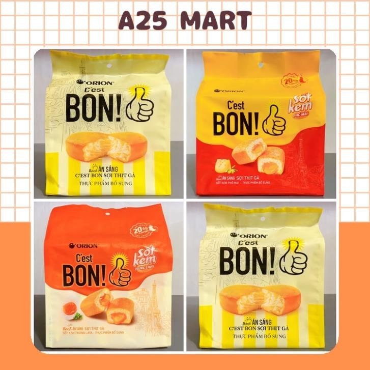 Bánh Ăn Sáng C'est Bon Orion Sợi Thịt Gà | Shopee Việt Nam