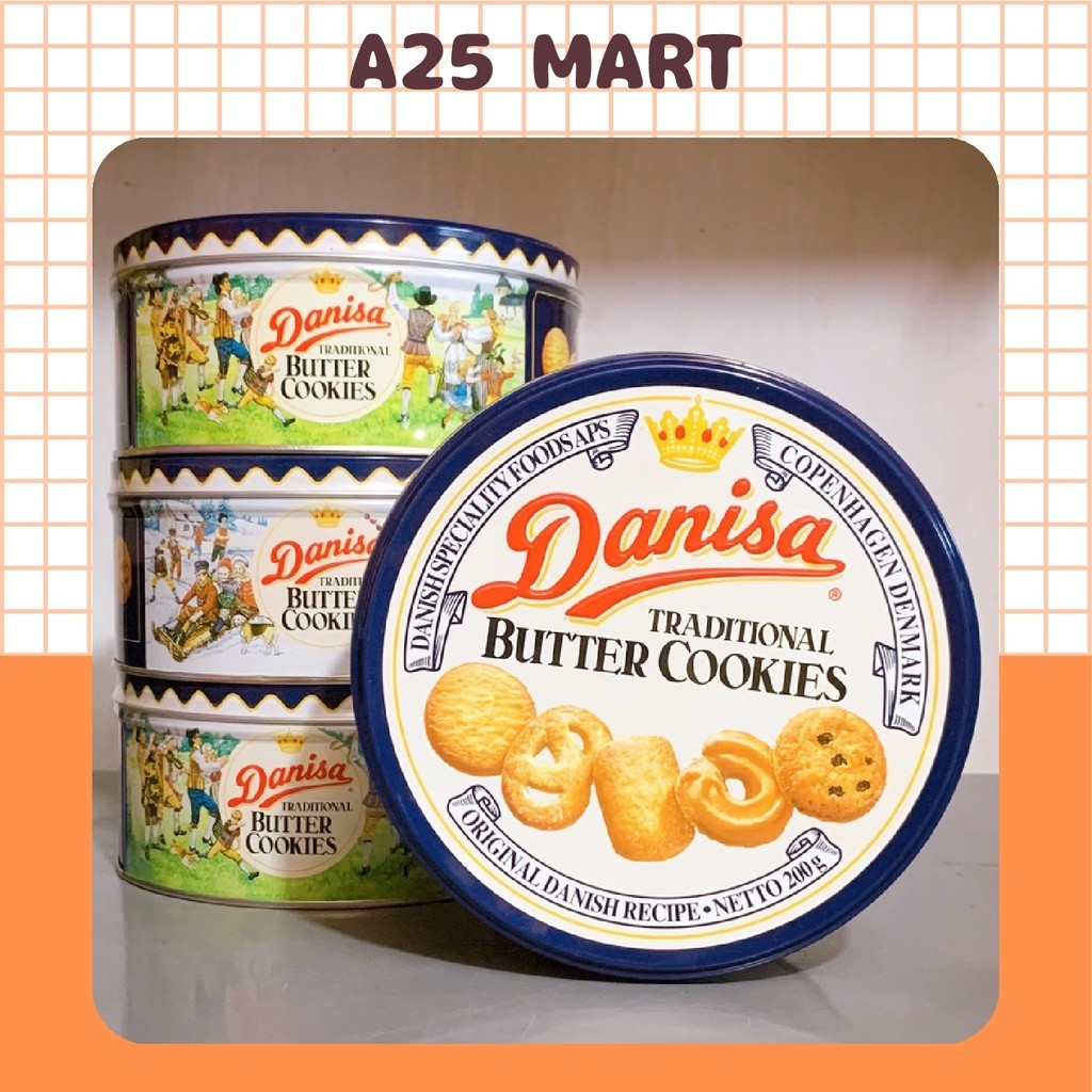 Bánh Quy Bơ Danisa Hộp Thiếc 200g | Shopee Việt Nam