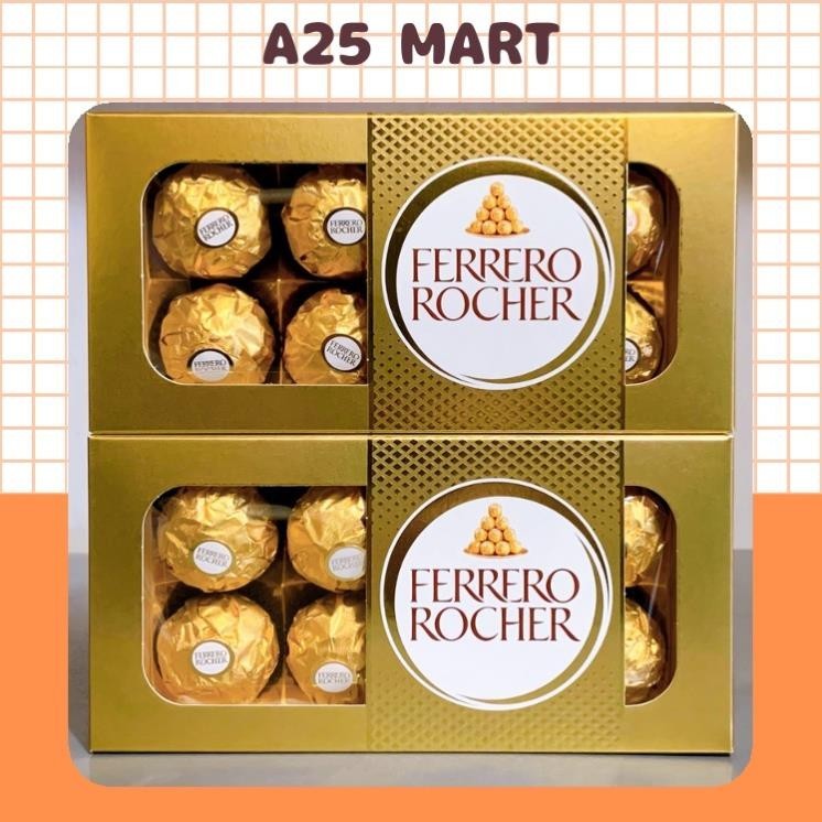 Socola Ferrero Rocher Đức Hộp 100g x 8 Viên - Hàng Tết 2025 | Shopee Việt Nam