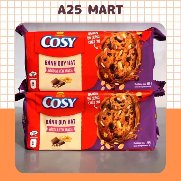 Bánh Quy Hạt Socola Yến Mạch Cosy Gói 153g | Shopee Việt Nam