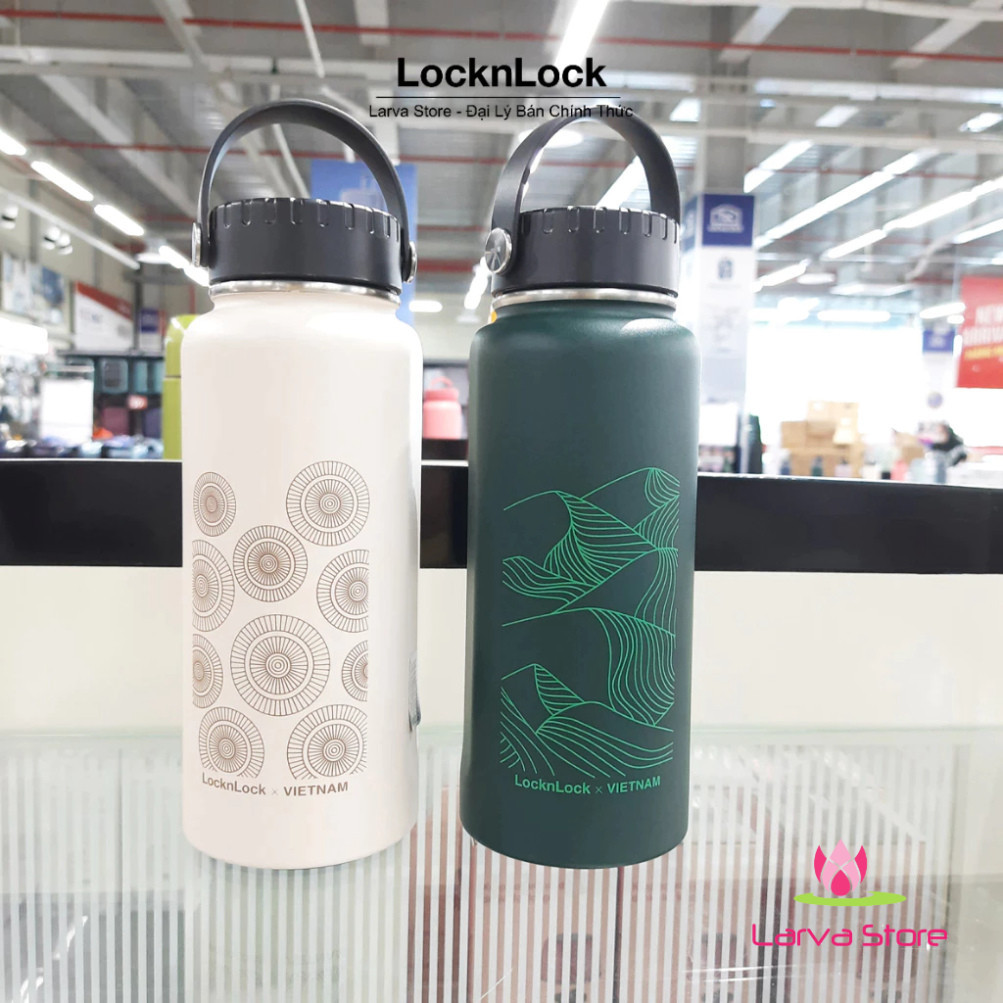 Bình giữ nhiệt LocknLock Riga Tumbler Vietnam LHC4160 897ml | Shopee ...