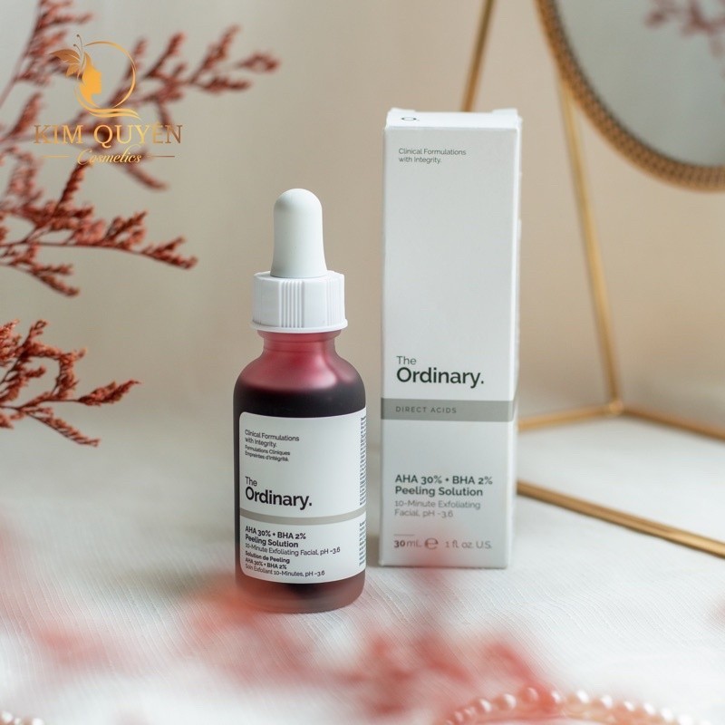 Serum peel da hoá học The Ordinary AHA 30% BHA 2% Peeling Solution (peel da the ordinary ...