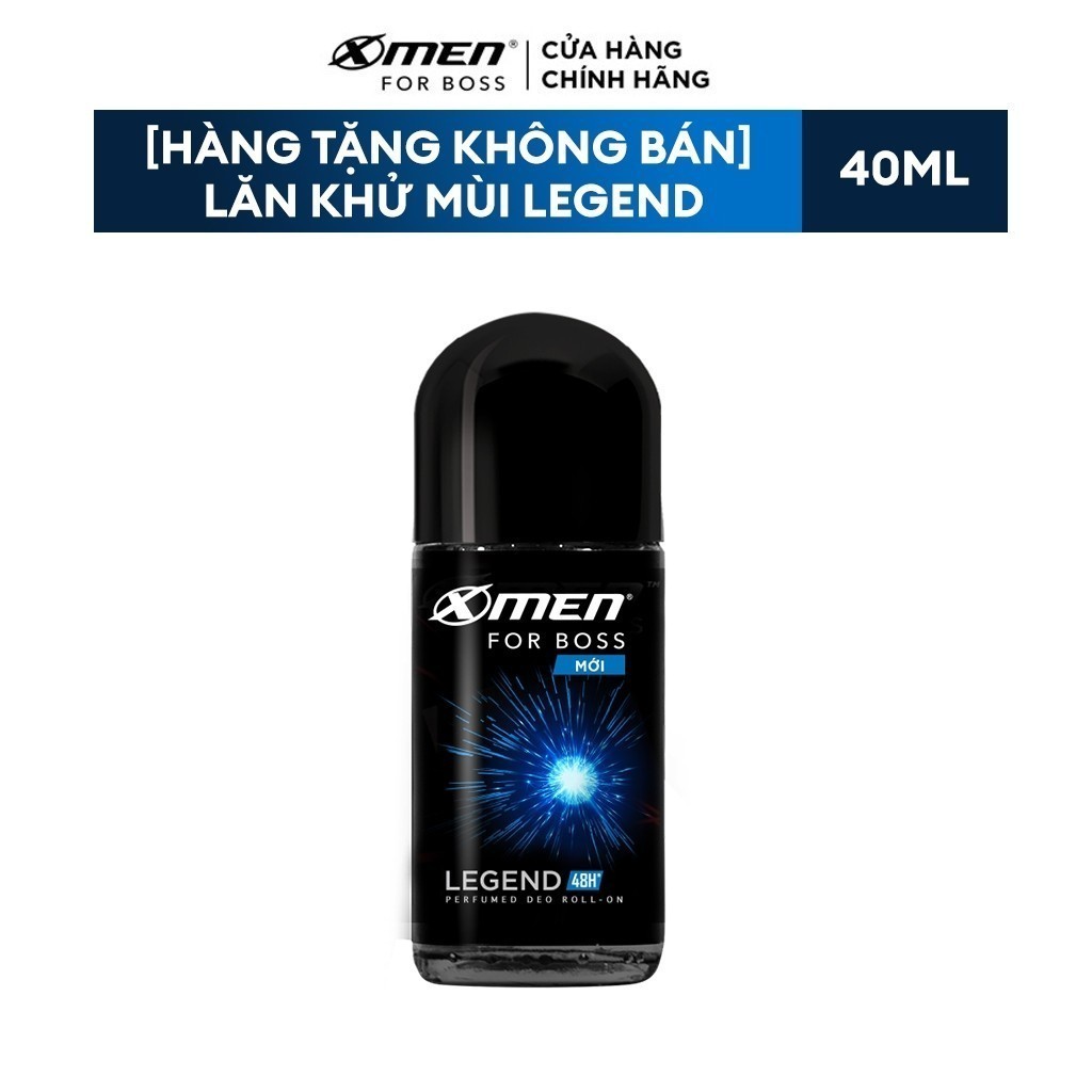 [Hàng tặng không bán] Lăn khử mùi X-Men For Boss Legend 40ml | Shopee Việt Nam