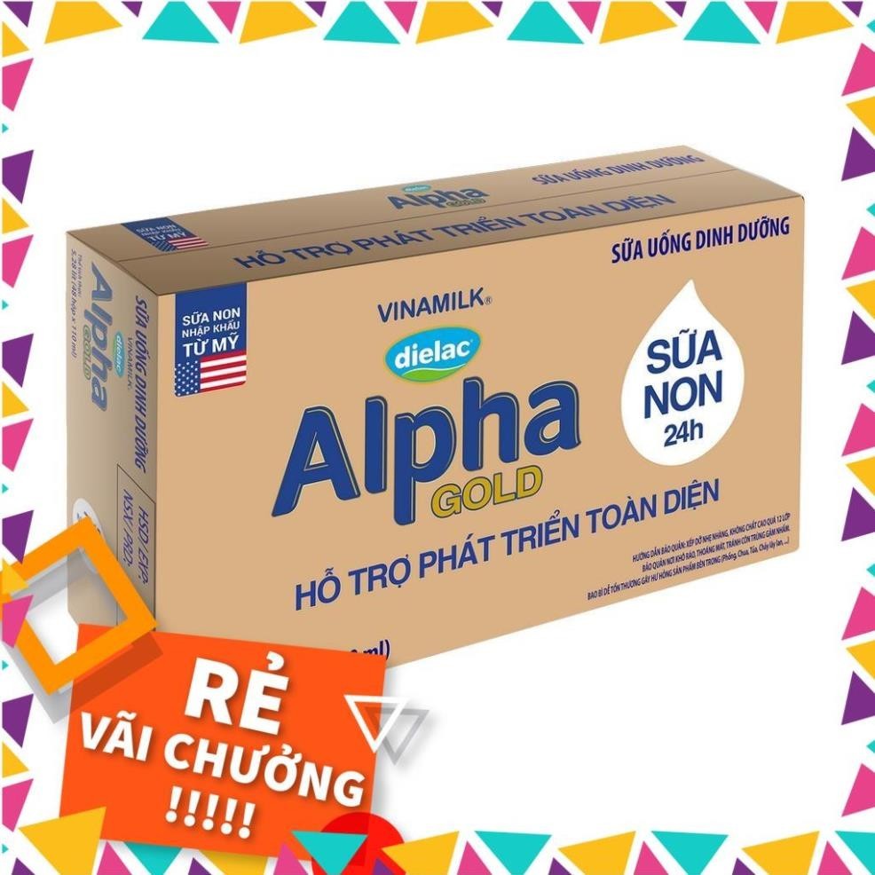 Thùng 48 Hộp Sữa Bột Pha Sẵn Dielac Alpha Gold IQ 110ml. | Shopee Việt Nam
