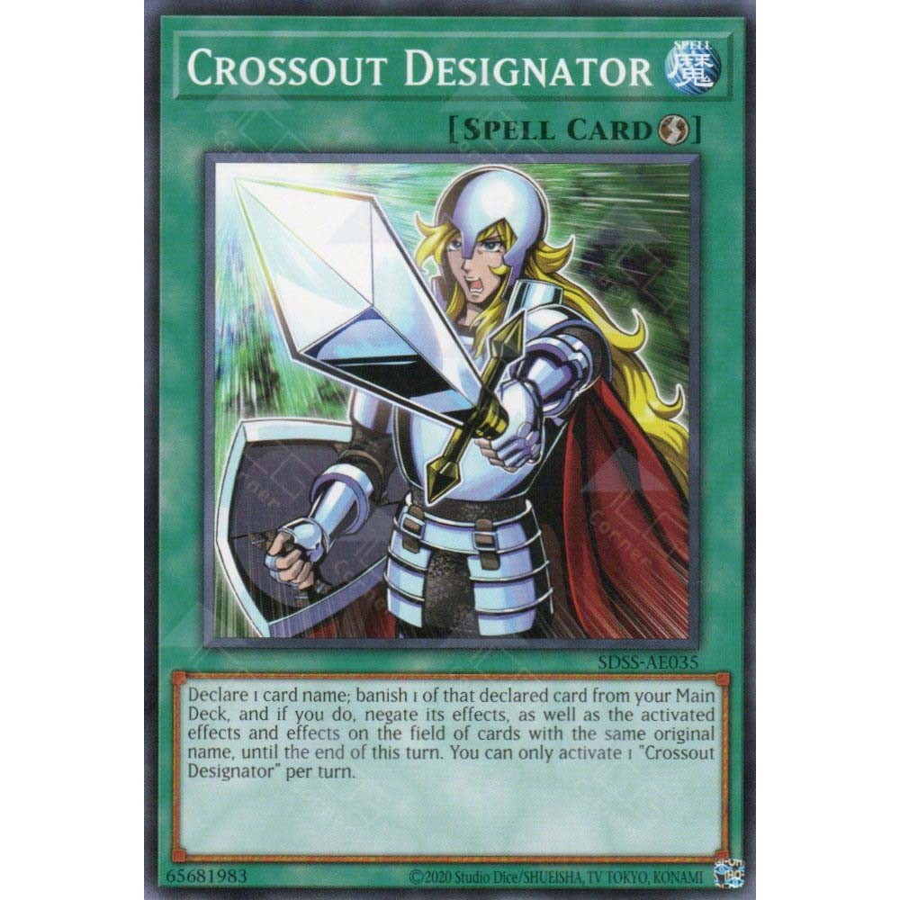 [ Bài Yugioh Chính Hãng ] SDSS-AE035 Crossout Designator - Common | Shopee Việt Nam