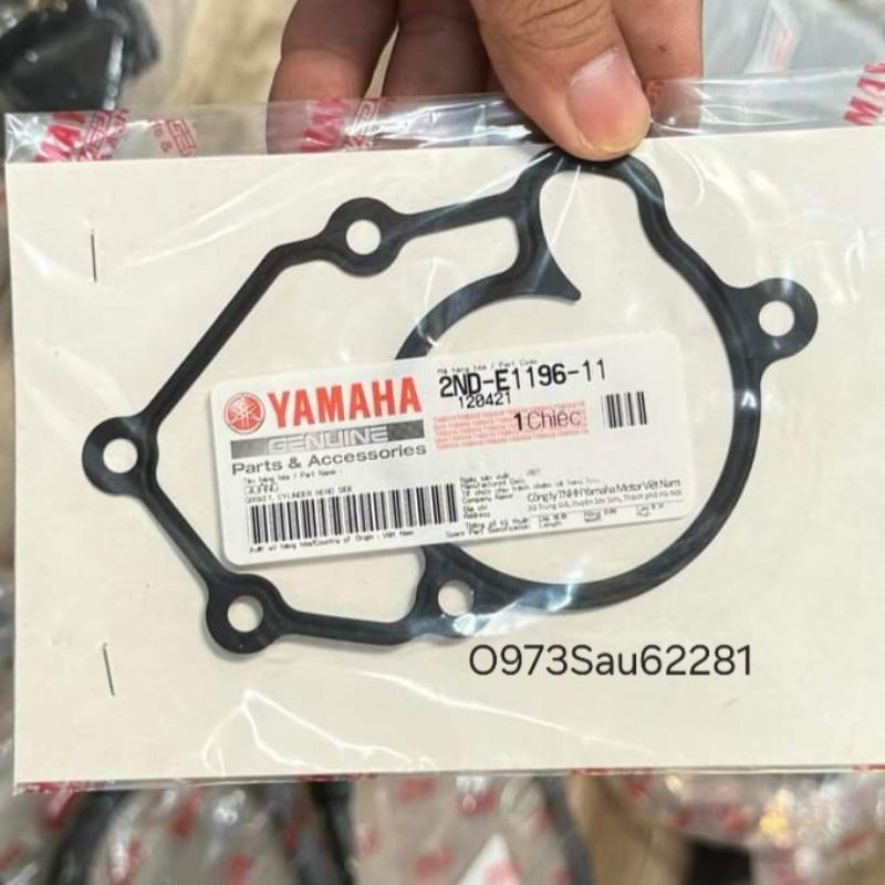 Gioăng, ron nắp võ bơm nước xe EXCITER 150, Y15ZR, MX KING zin | Shopee ...