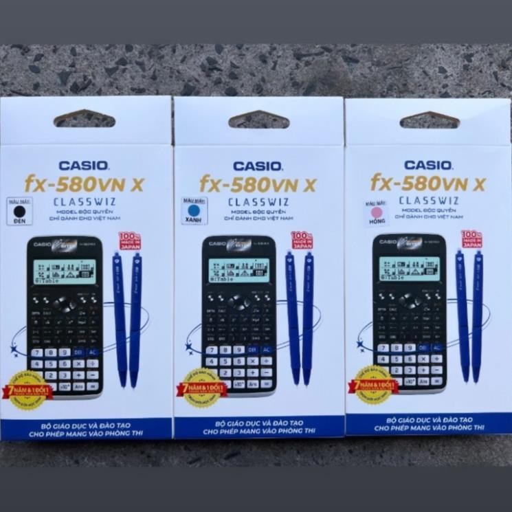 MÁY TÍNH CASIO FX 580VNX Chính Hãng 100% (Bảo Hành 07Năm) abcd | Shopee ...